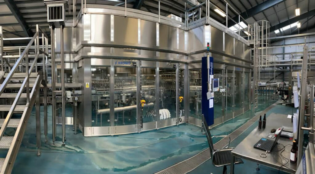 KRONES Filling Line 46,000 B/HR OW Glass Bottles – Used Lines ...