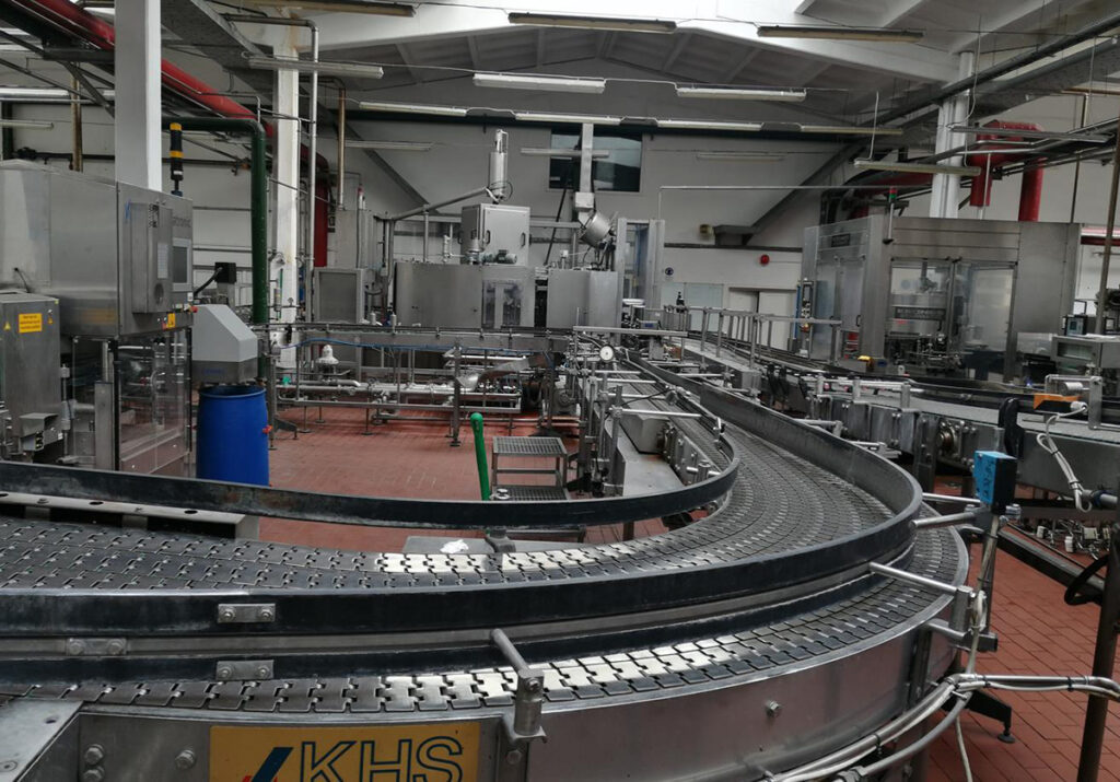 KHS KRONES Returnable Glass Bottle Filling Line for Carbonated Soft ...