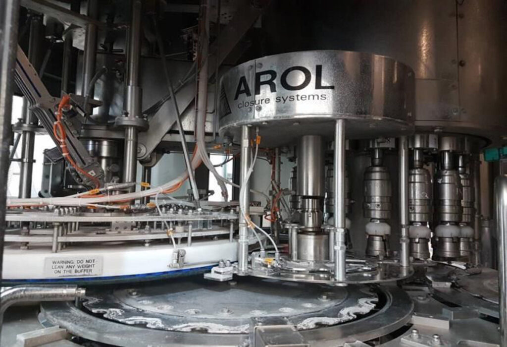 COMPLETE AROL CAPPING TURRET WITH 15 CAPPING HEADS - Used Lines ...