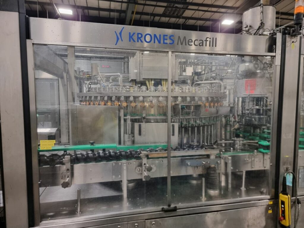 Krones Variojet Multi Bloc Glass Line for Carbonated Soft Drinks with ...